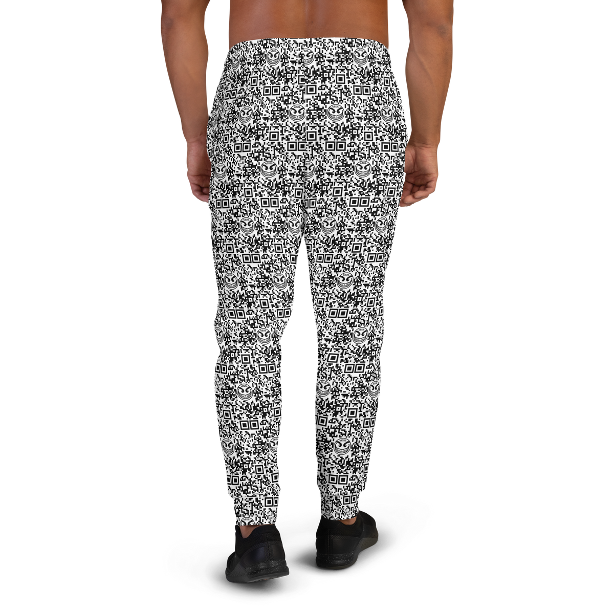 razel™ Face QR Code Motif Men's Joggers