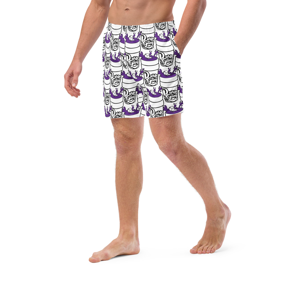 Purp Gang Double Cup Swim Trunks – razel™