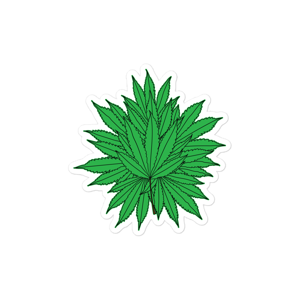Marijuana Tree Star Sticker – razel™
