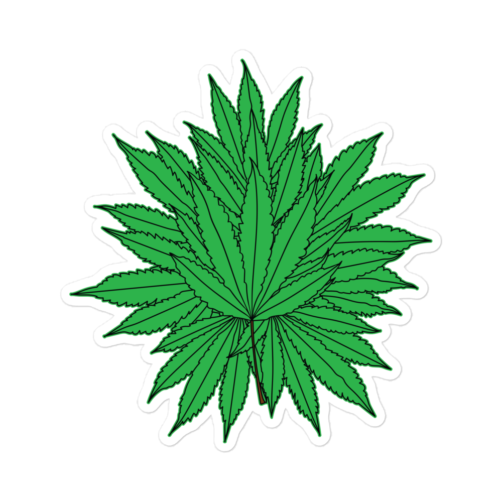 Marijuana Tree Star Sticker – razel™